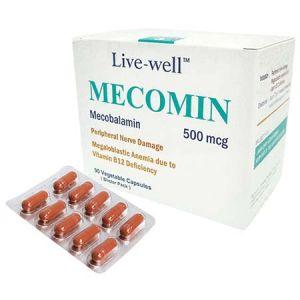 Live-well Mecomin 500mcg Capsule - DoctorOnCall Global Pharmacy