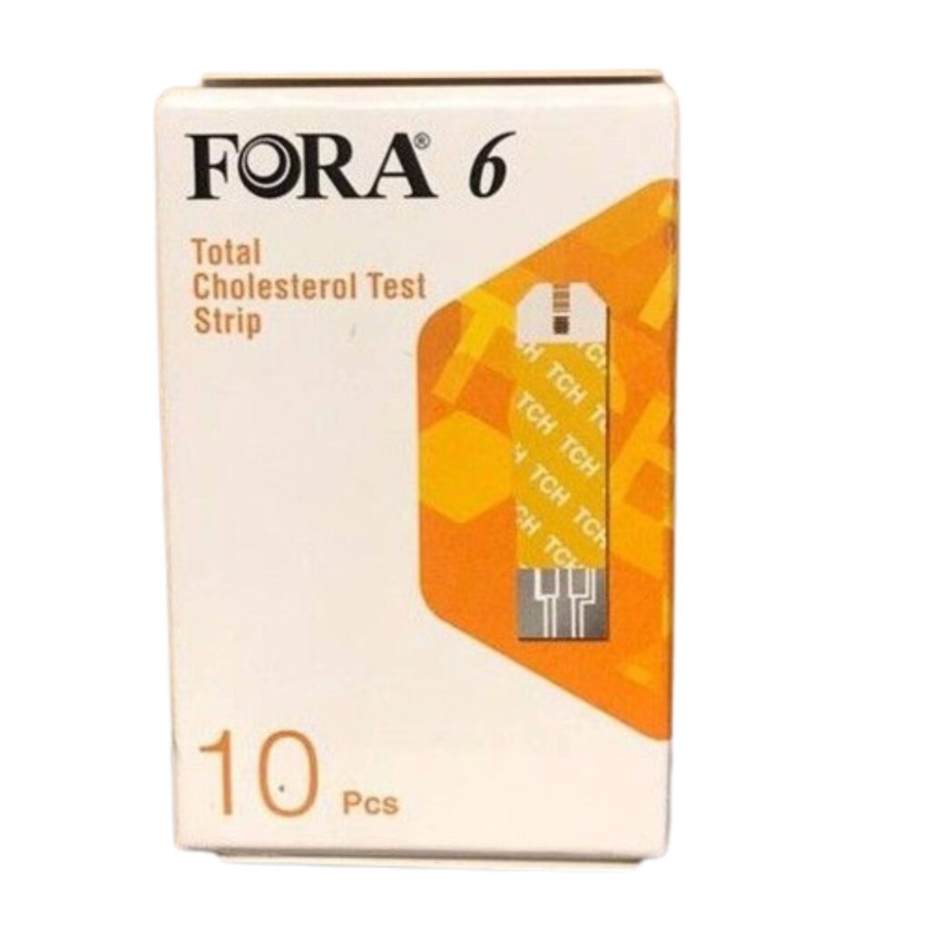 Fora 6 Total Cholesterol Test Strip - DoctorOnCall Global Pharmacy