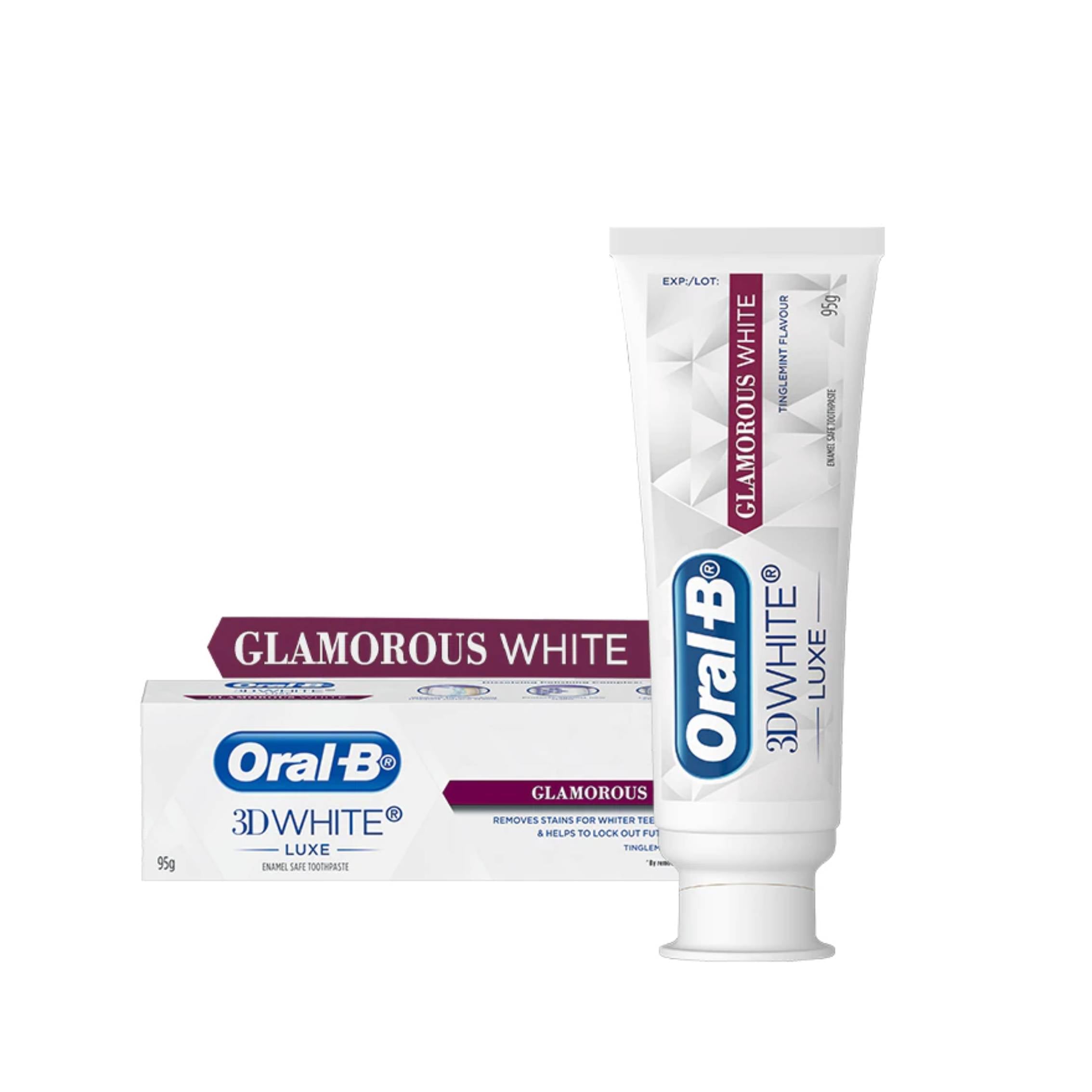 Oral B 3D White Lux Glamorous White Toothpaste - DoctorOnCall Global ...